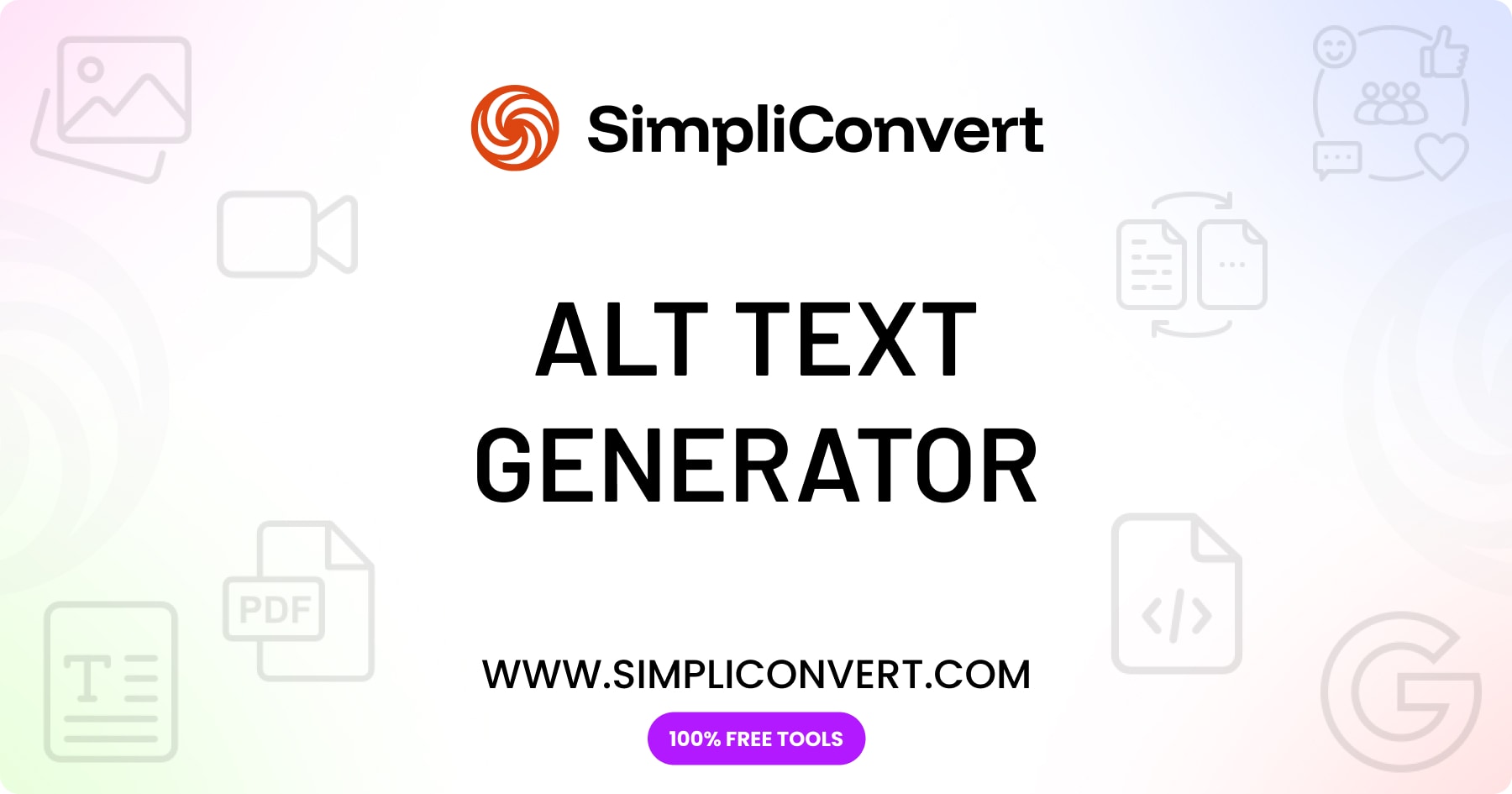 Alt Text Generator – Generate Image Alt Text for SEO | SimpliConvert