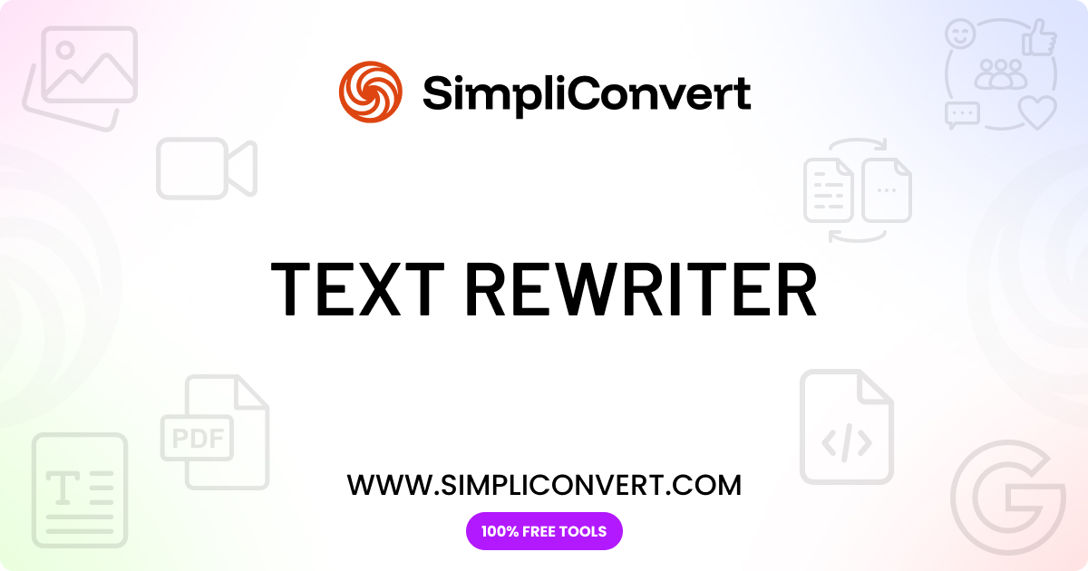 Text Rewriter (Basic) – Rewrite Paragraph to Avoid Plagiarism ...